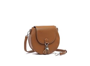 4036673254149 - Umhängetasche Sweet Damen Gr B H T 20cm x 18cm x 6cm onesize braun Polyurethan (PU) COLLEZIONE ALESSANDRO Taschen aus weichem Softmaterial