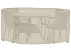 4011964086272 - Abdeckhaube TEPRO Universal beige B320cm H320cm T95cm Polyester Hüllen für runde Sitzgruppe mit 320 cm Durchmesser 4011964086272 - Abdeckhaube TEPRO Universal beige B320cm H320cm T95cm Polyester Hüllen für runde Sitzgruppe mit 320 cm Durchmesser