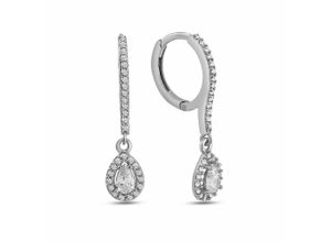 4260647224214 - Paar Ohrhänger DKENIZ 925 - Sterling Silber Elegant & Pur Ohrring Ohrringe Gr ONE-SIZE Silber 925 (Sterlingsilber) silberfarben (silber weiß) Damen