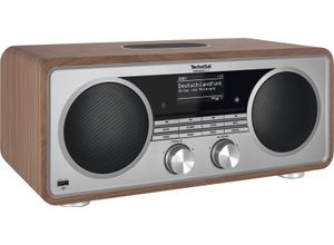 4019588239876 - TECHNISAT Internet-Radio DIGITRADIO 602 Radios Stereoanlage CD-Player braun (nussbaum silber)