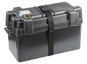 4250730280036 - PHAESUN Batteriebox Charge Plus Aufbewahrungsboxen BxTxH 50x28x28 cm Gr B H T 50 cm x 28 cm x 28 cm schwarz