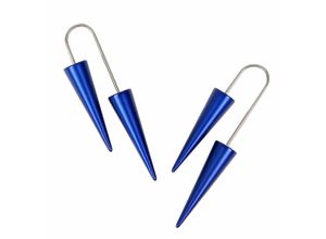 4006046334914 - Paar Ohrhänger DEMARIE eloxiertes Aluminium Gr ONE-SIZE Metall blau Damen Ohrringe Ohrhänger