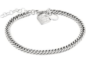 4035608759841 - Armband LIEBESKIND BERLIN Schmuck Geschenk Edelstahl Armkette Herz LJ-0854-B-21 Armbänder Gr Edelstahl silberfarben Damen