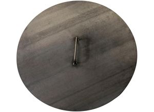 4011964087149 - Deckel TEPRO grau (anthrazit) H415cm L60cm Ø60cm Stahlblech Deckel Abdeckung für Feuerschale 60 cm Stahlblech