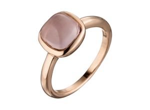 4061861067256 - Fingerring JOBO Fingerringe Gr 52 Silber 925 (Sterlingsilber) rosegold (roségoldfarben) Damen Fingerringe 925 Silber roségold vergoldet mit Glasstein