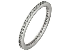 4061861139625 - Fingerring JOBO Fingerringe Gr 50 Silber 925 (Sterlingsilber) silberfarben (silber 925 weiß) Damen 925 Silber mit Zirkonia rundum