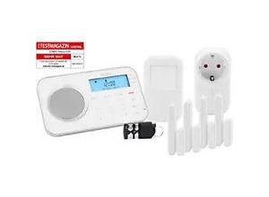 4030152060061 - Pro Home 8762 Funk Haus Alarmanlage mit WLAN GSM und Smart Home Funktionen