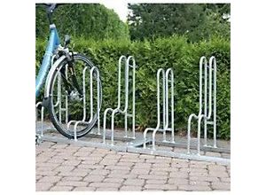 4250366514703 - WSM Fahrradständer einseitig hohe Haltebügel Länge 700mm 2 Parkplätze