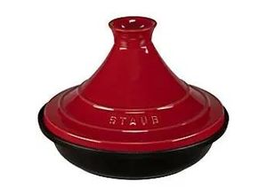 3272343028066 - Specialities Tajine 28 cm Gusseisen Kirsch-Rot