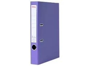 8717868203048 - Ordner DIN A4 50 mm Violett 2 Ringe Pappkarton PP (Polypropylen) Matt