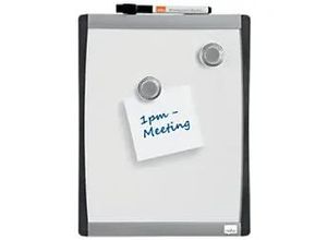 5028252344364 - Nobo Mini Wandmontierbares Magnetisches Whiteboard 1903778 Lackierter Stahlbogenrahmen 215 x 280 mm Weiß