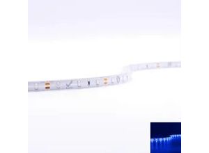 4260385828101 - Strip 12V LED Streifen 5M 48W m 60LED m 8mm - Lichtfarbe Blau - Schutzart IP6