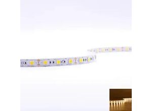 4260385827975 - Strip 12V LED Streifen 5M 72W m 30LED m 10mm - Lichtfarbe Warmweiß 3000K - Sch