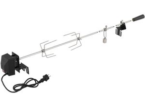 4011964085916 - Grillspieß TEPRO Grillspiess-Set silber (silberfarben schwarz) B12cm H12cm L95cm Stahl Spieße