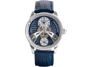 4056007004332 - Automatikuhr CARL VON ZEYTEN Freudenstadt CVZ0043BLS Armbanduhren blau Herren Armbanduhr Herrenuhr Saphirglas Made in Germany Mechanische Uhr