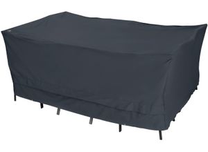 4011964081291 - Abdeckhaube TEPRO Universal schwarz B350cm H150cm T95cm Polyethylen (PE) Hüllen für rechteckige Sitzgruppen á 350x150 cm 4011964081291 - Abdeckhaube TEPRO Universal schwarz B350cm H150cm T95cm Polyethylen (PE) Hüllen für rechteckige Sitzgruppen á 350x150 cm