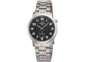 4260503039792 - Funkuhr Expert Titan MTGT-10757-22M Armbanduhren silberfarben (titansilberfarben) Herren Quarzuhren Armbanduhr Quarzuhr Herrenuhr Datum Leuchtzeiger