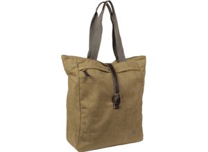 8714736521242 - Fahrradtasche Greenlands Shopper beige GREENLANDS BICYCLE BAGS Taschen Kinder B H T 40cm x 14cm x 40cm Canvas Materialmix B40cm H14cm T40cm