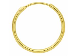 4065633617151 - Paar Ohrhänger ADELIA´S 1 333 Gold Ohrringe   Creolen Ø 20 mm Gr Damen Gelbgold 333 goldfarben (gold) Damen Ohrhänger 333 Gold Goldschmuck für