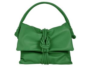 4262427391949 - Henkeltasche SAMANTHA LOOK Damen Gr B H T 33cm x 26cm x 6cm onesize grün Leder clean Taschen echt Leder Made in Italy
