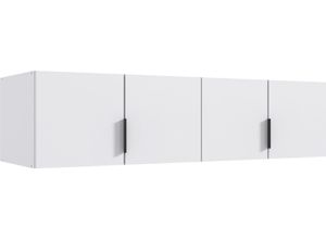 4065981006454 - Schrankaufsatz WIMEX Modena weiß B160 H40 T54 Spanplatte Möbelaufsätze Aufsatzschrank