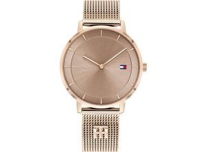 7613272415132 - Quarzuhr TOMMY HILFIGER Dressed Up 1782287 Armbanduhren rosegold (roségoldfarben) Damen Armbanduhr Damenuhr Edelstahlarmband