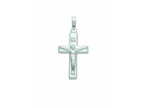 4065633259481 - Kette mit Anhänger ADELIA´S 925 Silber Kreuz Korpus Halsketten Gr Silber 925 (Sterlingsilber) silberfarben (silber) Damen Schmuckset - Set mit Halskette