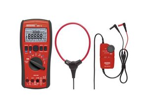 2050004985511 - Benning MM 12 + CFlex1 Hand-Multimeter kalibriert (ISO) digital Datenlogger CAT IV 600 V CAT III 1000 V Anzeige (Counts) 40000