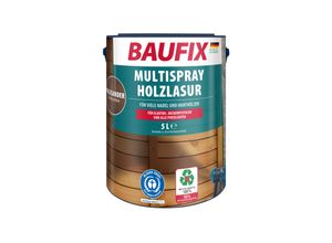 4014505038853 - BAUFIX Multispray Holzlasur palisander seidenglänzend 5 Liter Holzlasur