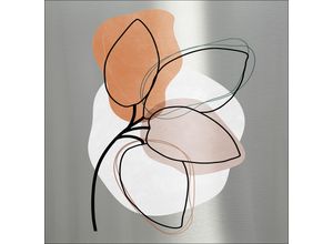 4019449500329 - PRO ART Aludibondbild ART LEAVES II (BHT 50x50x110 cm) BHT 50x50x110 cm bunt Alubild Metallbild