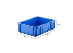 4052939351742 - Euro Box Serie MF 4120 aus PP Inhalt 10 L Unterfassgriff blau