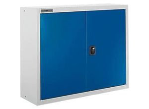 4051273514646 - Select Aufsatzschrank MS 8408i B 800 x T 400 x H 800 mm 1 Boden Stahl weißaluminium RAL 9006 enzianblau RAL 5010