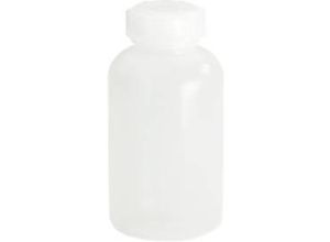 4007228703108 - Weithalsflasche Gesamthöhe 120 mm Gesamt-Ø 64 mm Polyethylen (ldpe) naturfarben Einfüllöffnung-Ø 308 mm - Hünersdorff