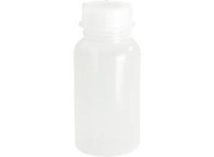 4007228701562 - Weithalsflasche Gesamthöhe 173 mm Gesamt-Ø 88 mm Polyethylen (ldpe) naturfarben Einfüllöffnung-Ø 392 mm - Hünersdorff