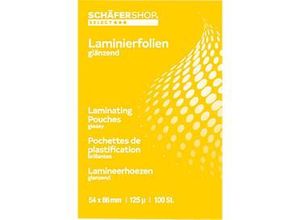 4250504552567 - Select Laminierfolien 54 x 86 mm für Kreditkarten 125 mic 100 Stück