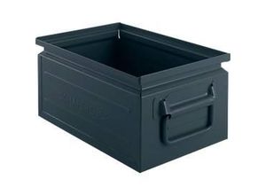 8697837516181 - Select Stapelbox 85 l 60 kg L 335 x B 209 x H 151 mm Stahl RAL 5008 (graublau)