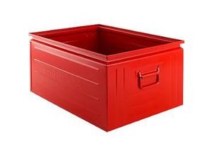 8697837515955 - Select Stapelbox 83 l 250 kg L 668 x B 459 x H 300 mm Stahl RAL 3000 (feuerrot)