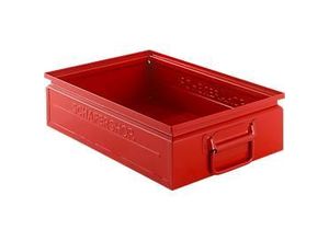 8697837516105 - Select Stapelbox 16 l 100 kg L 483 x B 307 x H 120 mm Stahl RAL 3000 (feuerrot)