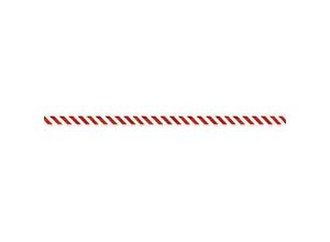 4250510886489 - Absperrband Polyethylen-Folie 100 m x 80 mm rot weiß schraffiert 1 Rolle