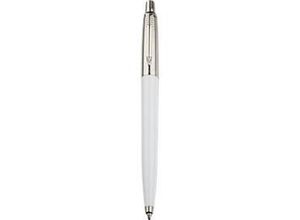 5011247096058 - PARKER Druckkugelschreiber Jotter weiß chrom