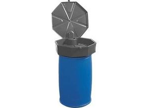 4250101107849 - Fasstrichter Polyethylen blau Ø 670 x H 230 mm Füllvolumen 22 l mit Deckel