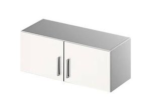 4051273726582 - Genius Aufsatzschrank TETRIS SOLID Stahlkorpus 1 OH B 1000 mm weiß weißalu