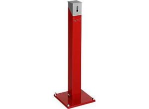 4030695039197 - Ascher-Standsäule SG 105E eckig rot