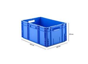 4052939290805 - Euro Box Serie MF 6270 aus PP Inhalt 52 L Durchfassgriff blau