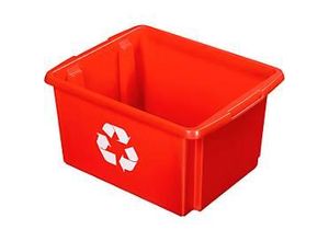 8711112390652 - Recycle-Box Nesta 32 l L 455 x B 360 x H 240 mm rot