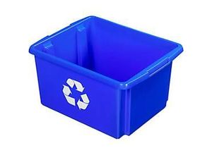 8711112390676 - Recycle-Box Nesta 32 l L 455 x B 360 x H 240 mm blau