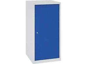 4064615079246 - Werkzeugschrank H 1000 x B 500 x T 500 mm lichtgrau RAL 7035 enzianblau RAL 5010