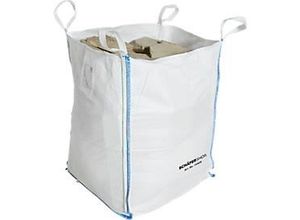 4251898802467 - Containersack Genius Big Bag oben offen bis 15 t 4 Hebeschlaufen 1 Stück B 900 x T 900 x H 1200 mm weiß