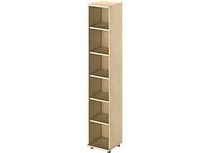 4250510932797 - Genius Regal TETRIS WOOD 6 OH Höhe inkl Gleiter B 400 mm Ahorn-Dekor