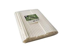 4002911608920 - Trinkhalme Papstar Pure für Shakes Einweg L 250 x Ø 8 mm aus FSC®-zertifiziertem Papier weiß 100 Stück